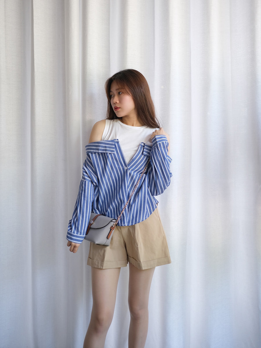 ACEWIN 2-Way Stripe Top (Free Size) 109472